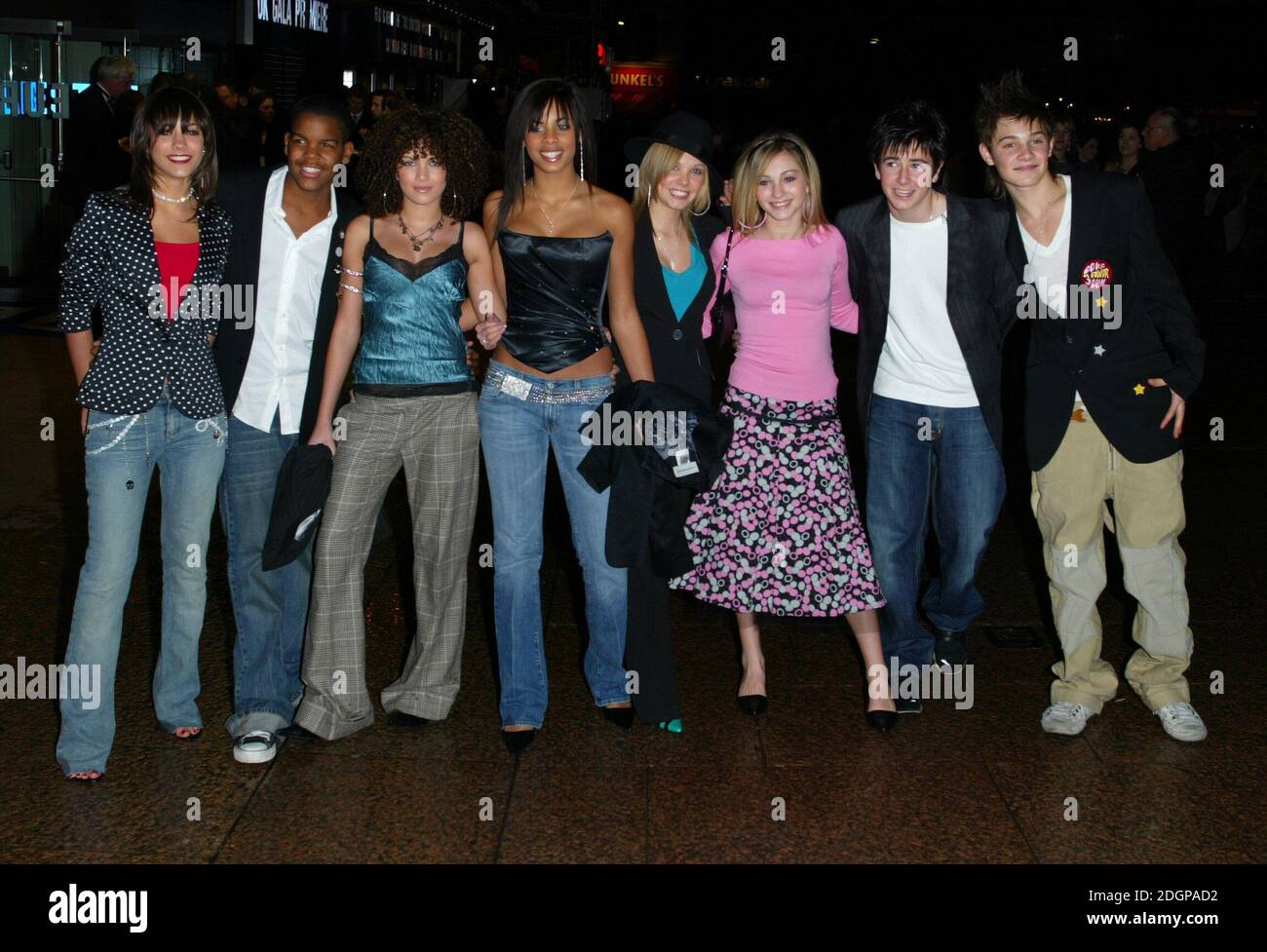 S Club 8 at the Lord of the Rings: The Return of the King premiere in ...