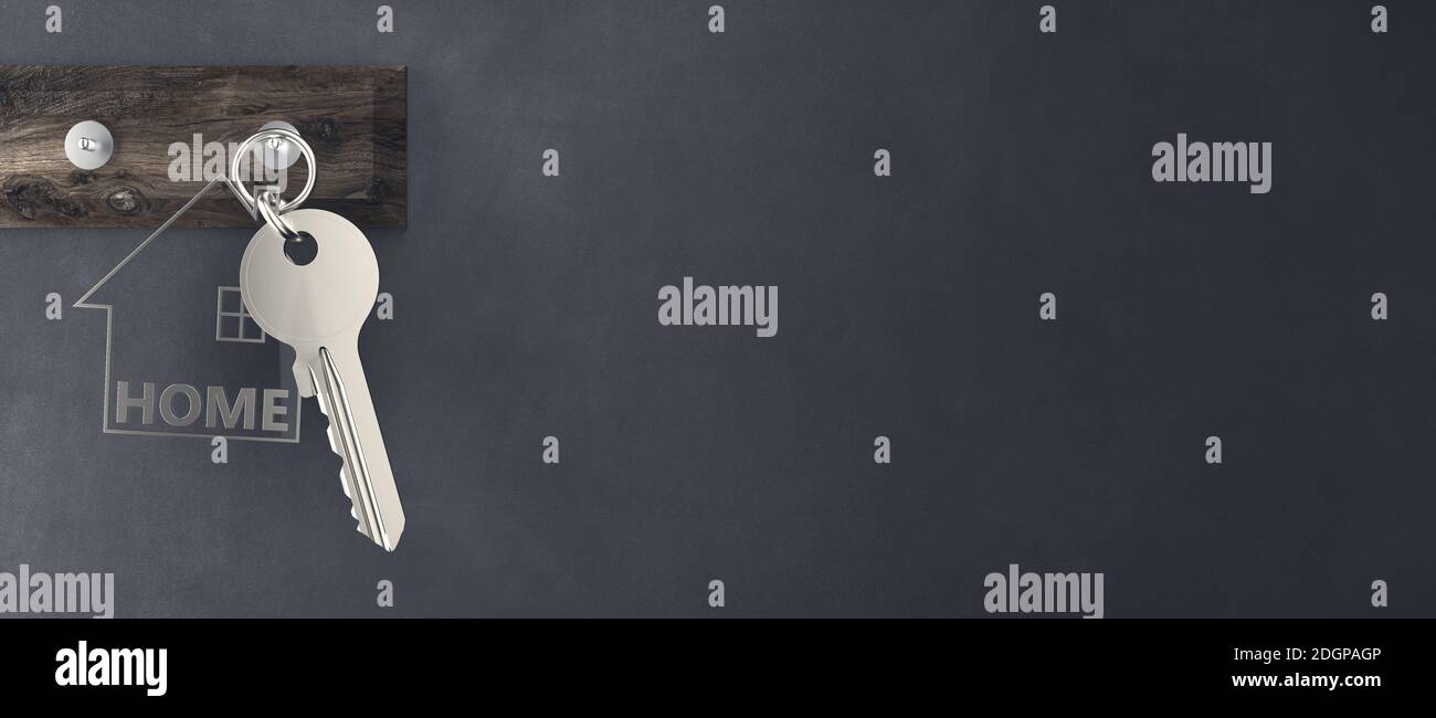 House Key - Illustration Stock Photo - Alamy