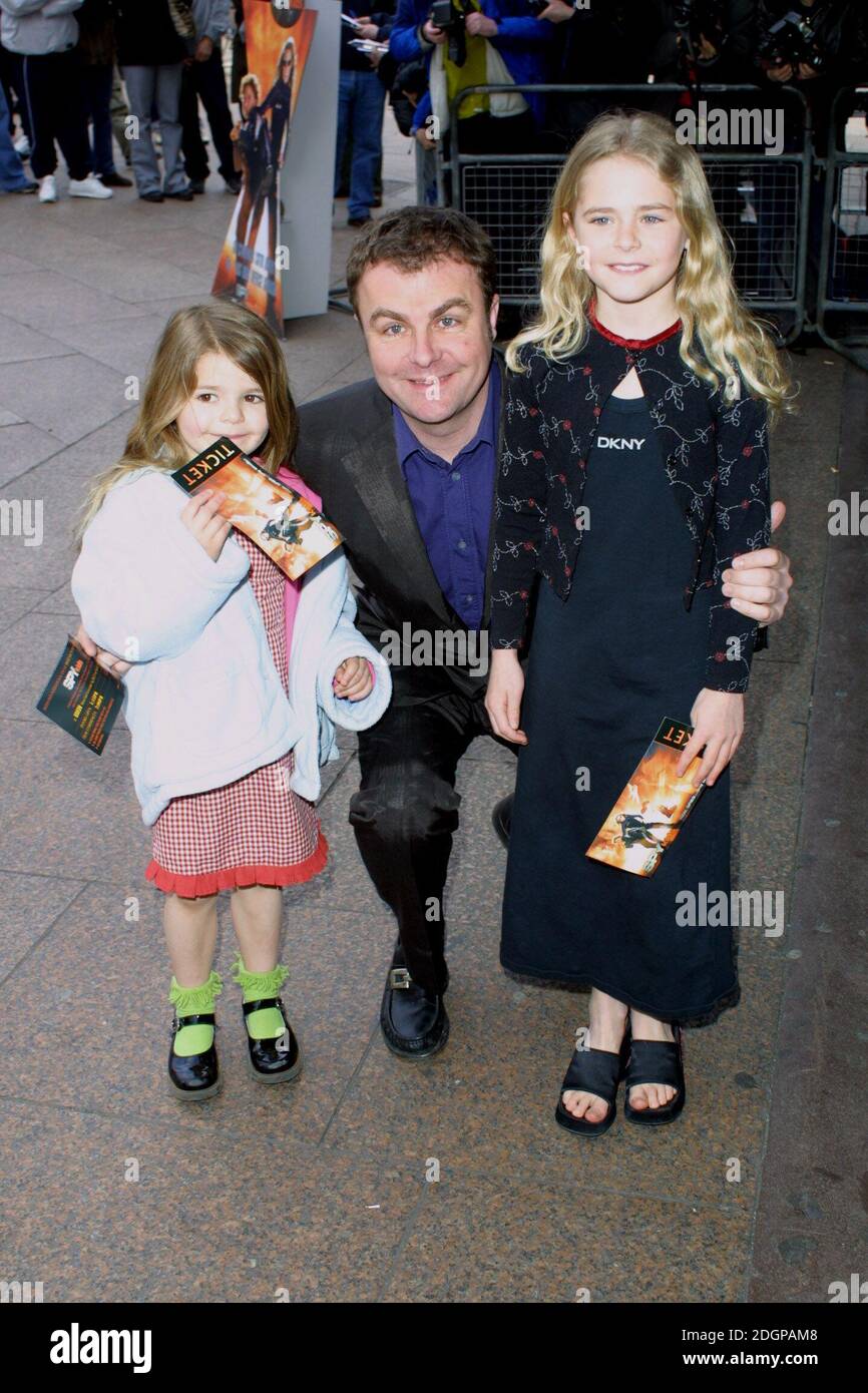 Paul Ross at the premiere of Spy Kids in leicester Square, London Stock ...
