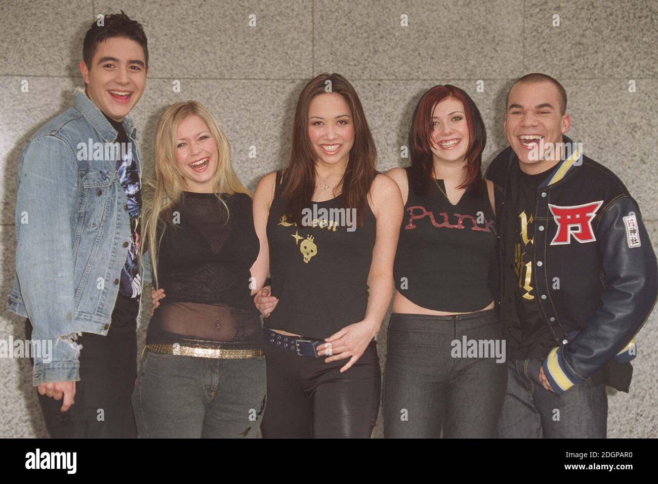 Hear'Say launch their careers as music celebrities after being hand ...