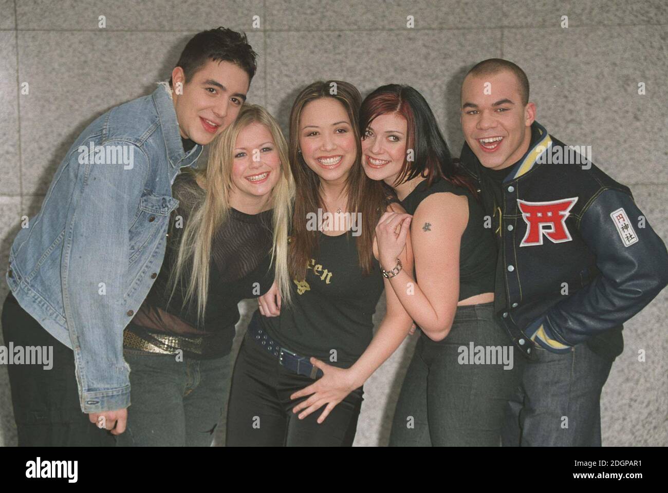 Hear'Say launch their careers as music celebrities after being hand ...