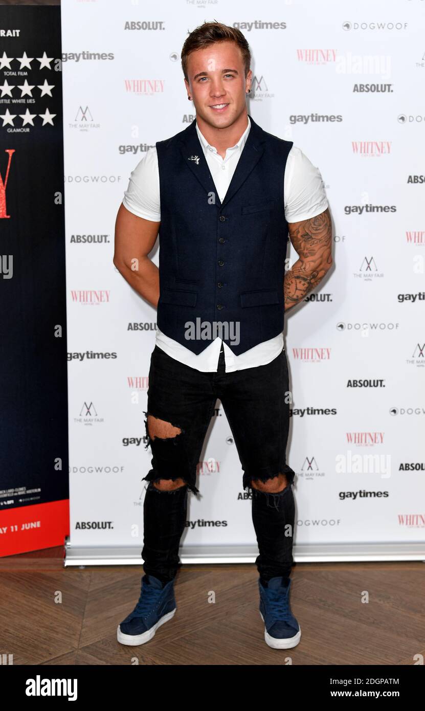 Sam Callahan attending a special screening of Whitney: Can I Be Me ...