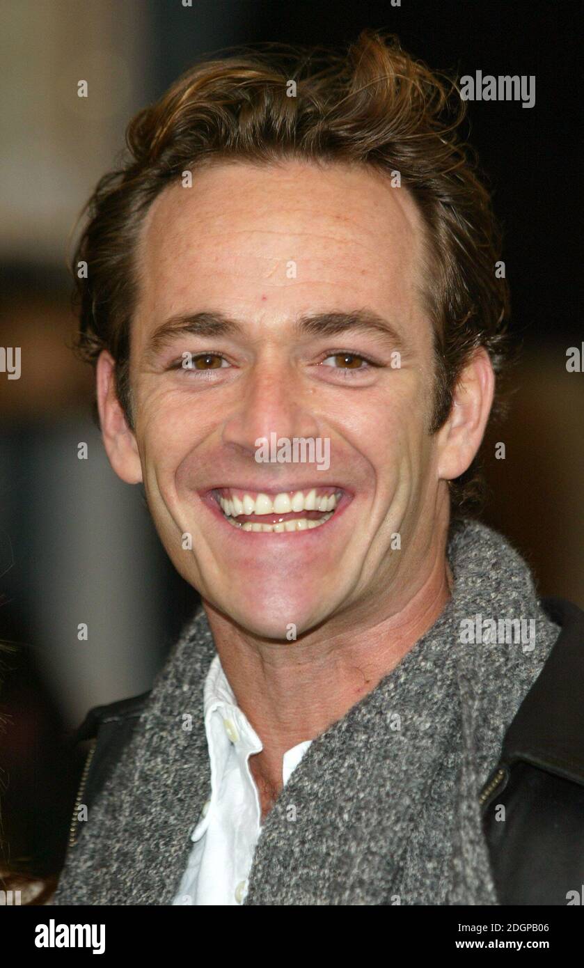 Luke Perry at the photocall for the West End stage production of When ...