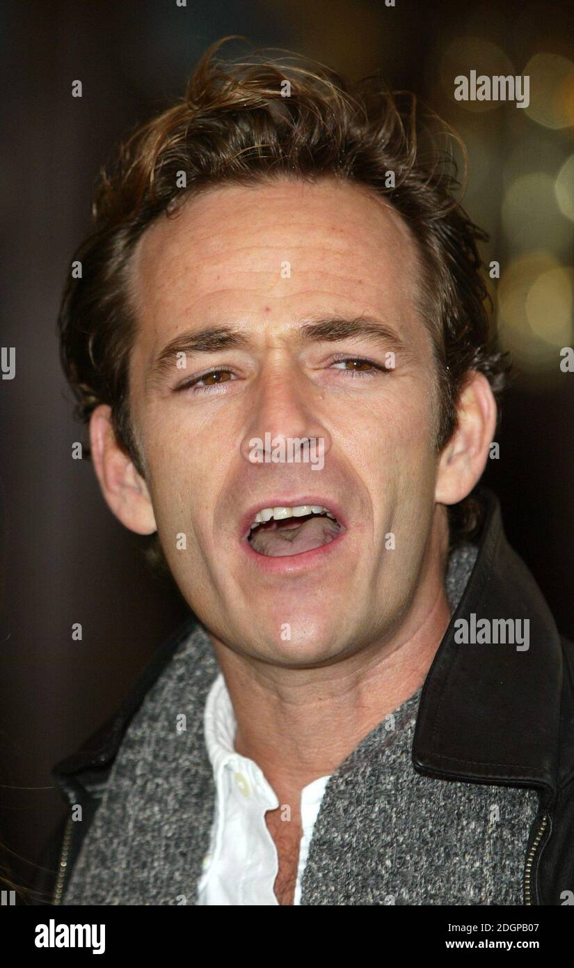 Luke Perry at the photocall for the West End stage production of When ...