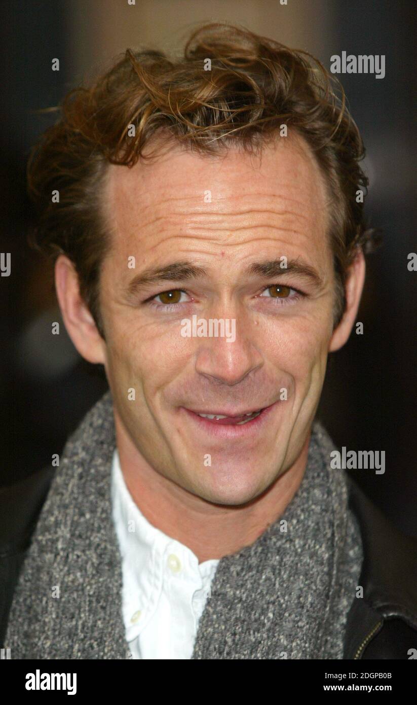 Luke Perry at the photocall for the West End stage production of When ...