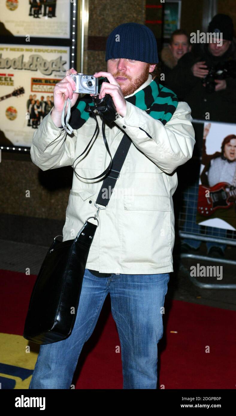 Avid Merrion at the Premiere of School Of Rock in Leicester Square ...