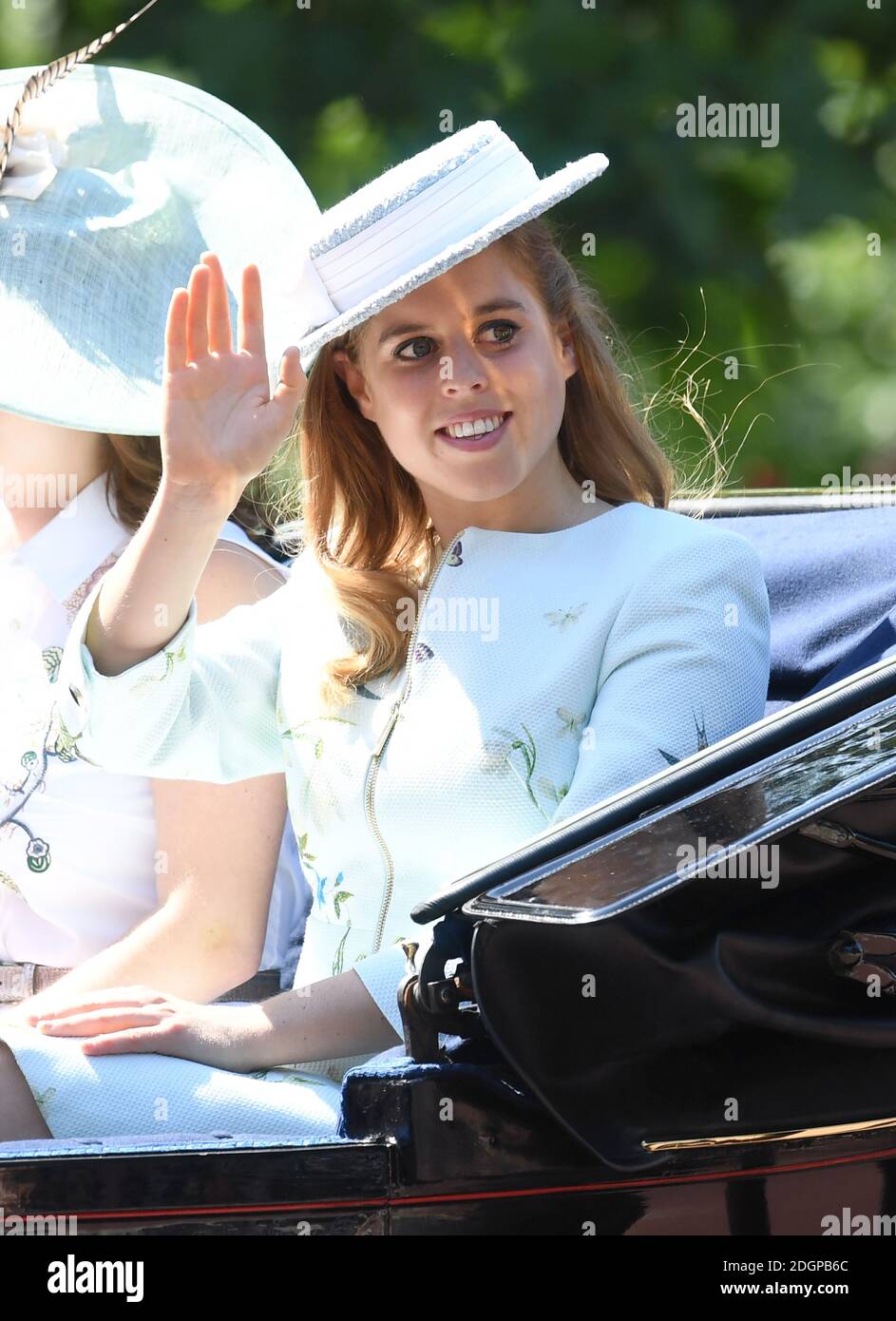 Princess Beatrice attending Trooping the Colour on The Mall, London ...