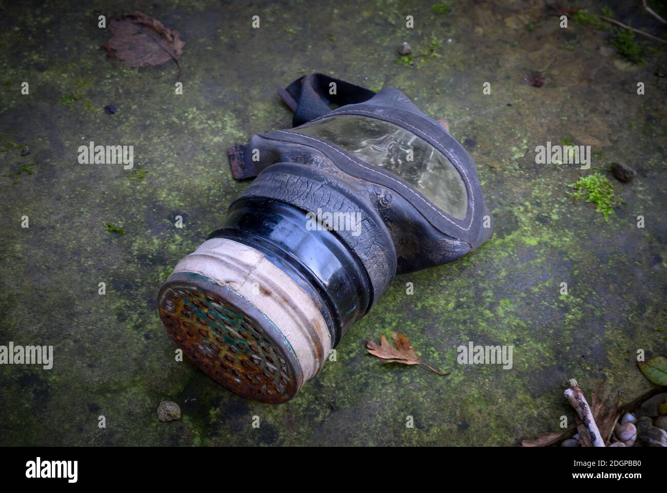 World War II Gas mask Stock Photo - Alamy