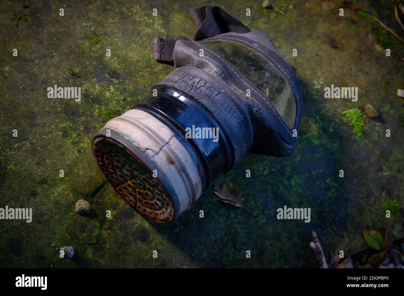 World War II Gas mask Stock Photo - Alamy