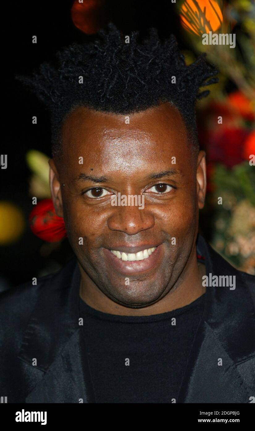 David Grant at the BBC's TV Moments 2003 at BBC Television Centre ...