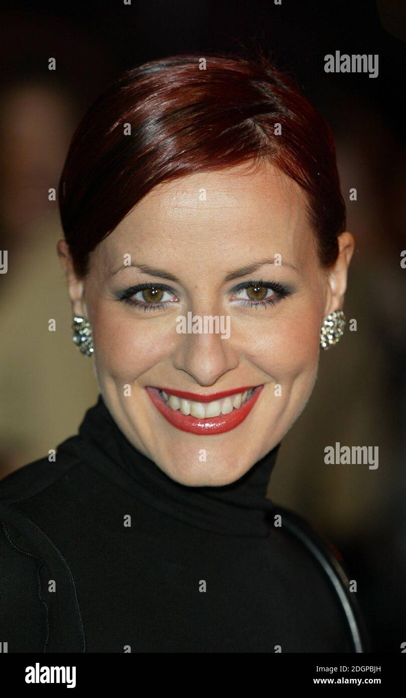 Carrie Grant at the BBC's TV Moments 2003 at BBC Television Centre ...