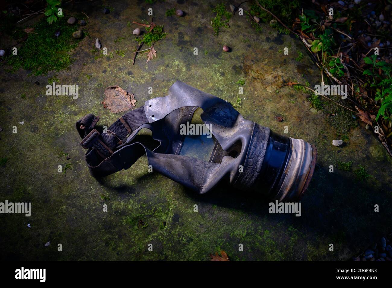 World War II Gas mask Stock Photo - Alamy