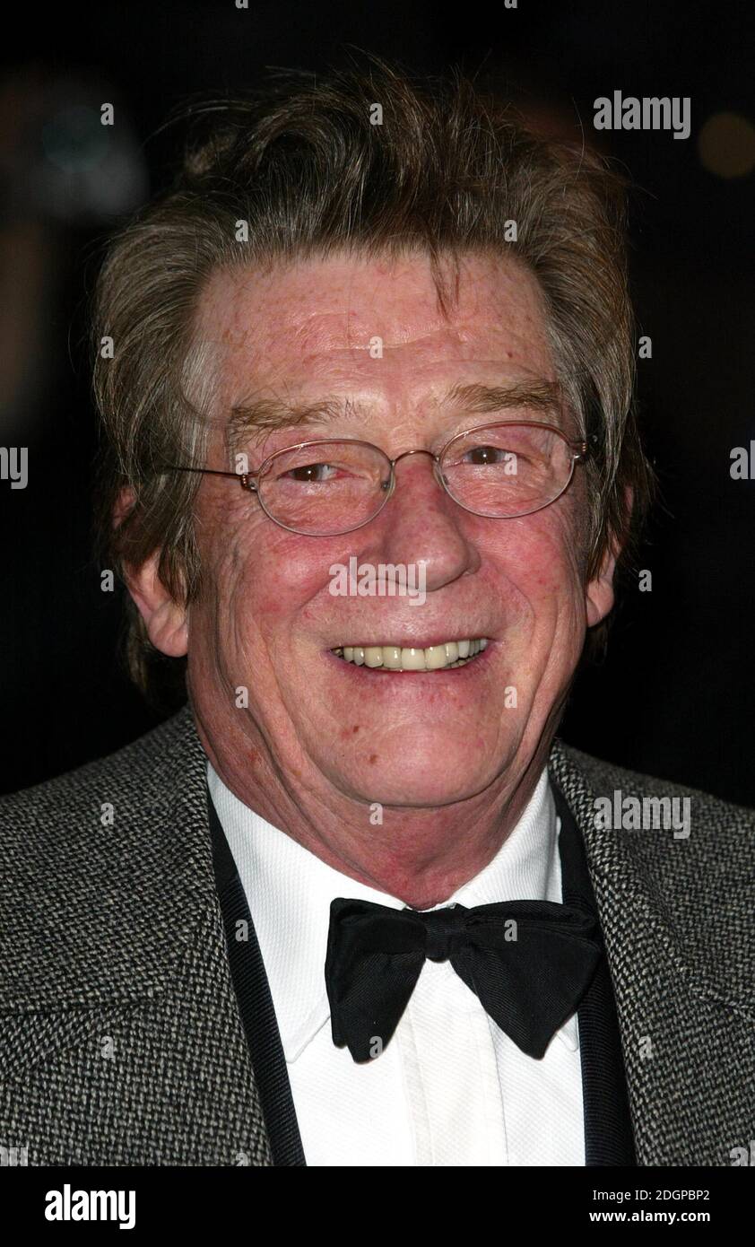 John Hurt at the Evening Standard Film Awards 2004, The Savoy, London ...