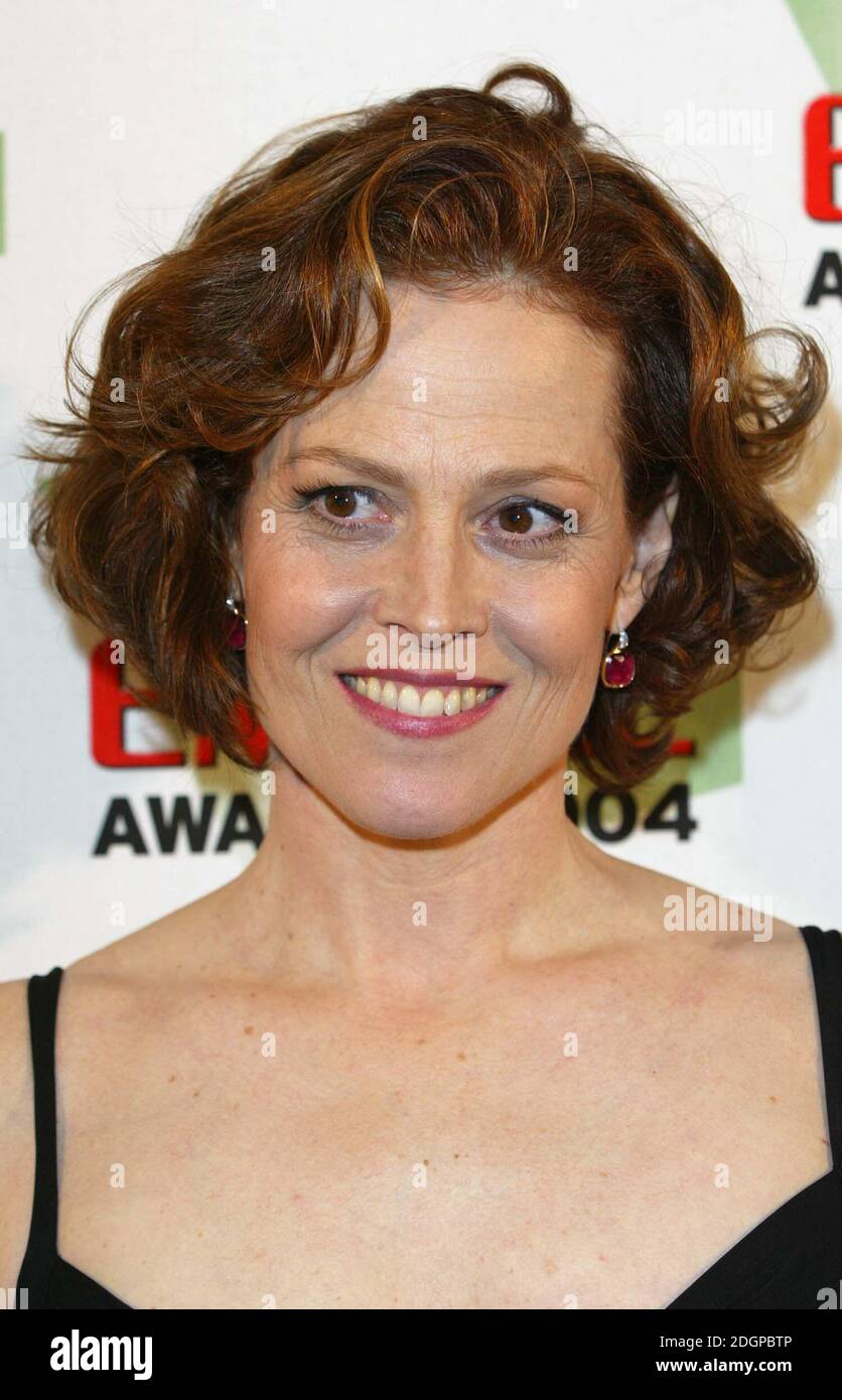 Sigorney Weaver at the EMPIRE awards, Dorchester Hotel Park Lane. Â ...