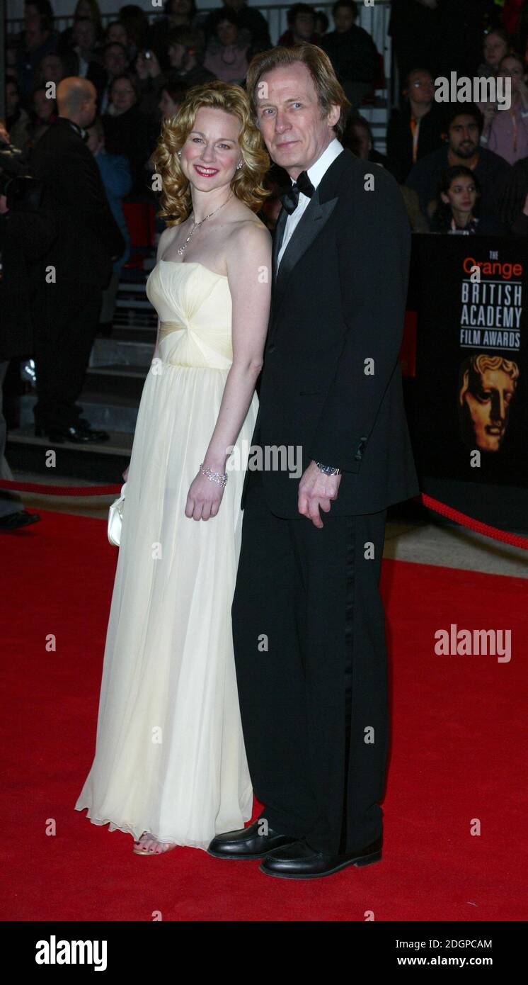 Laura Linney attending the BAFTA's 2004 in London's Leicester Square ...