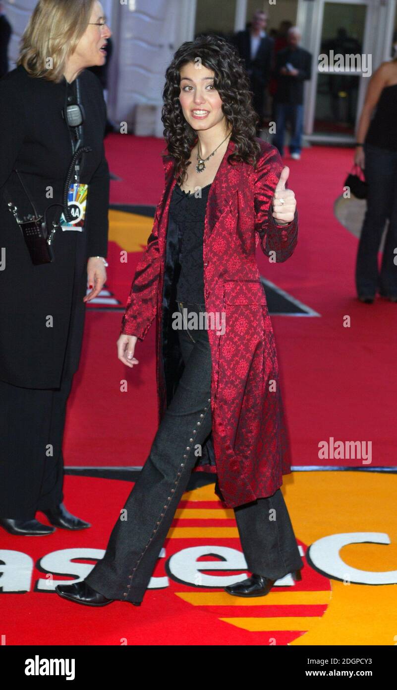 Katie melua 2004 brit awards hi-res stock photography and images - Alamy