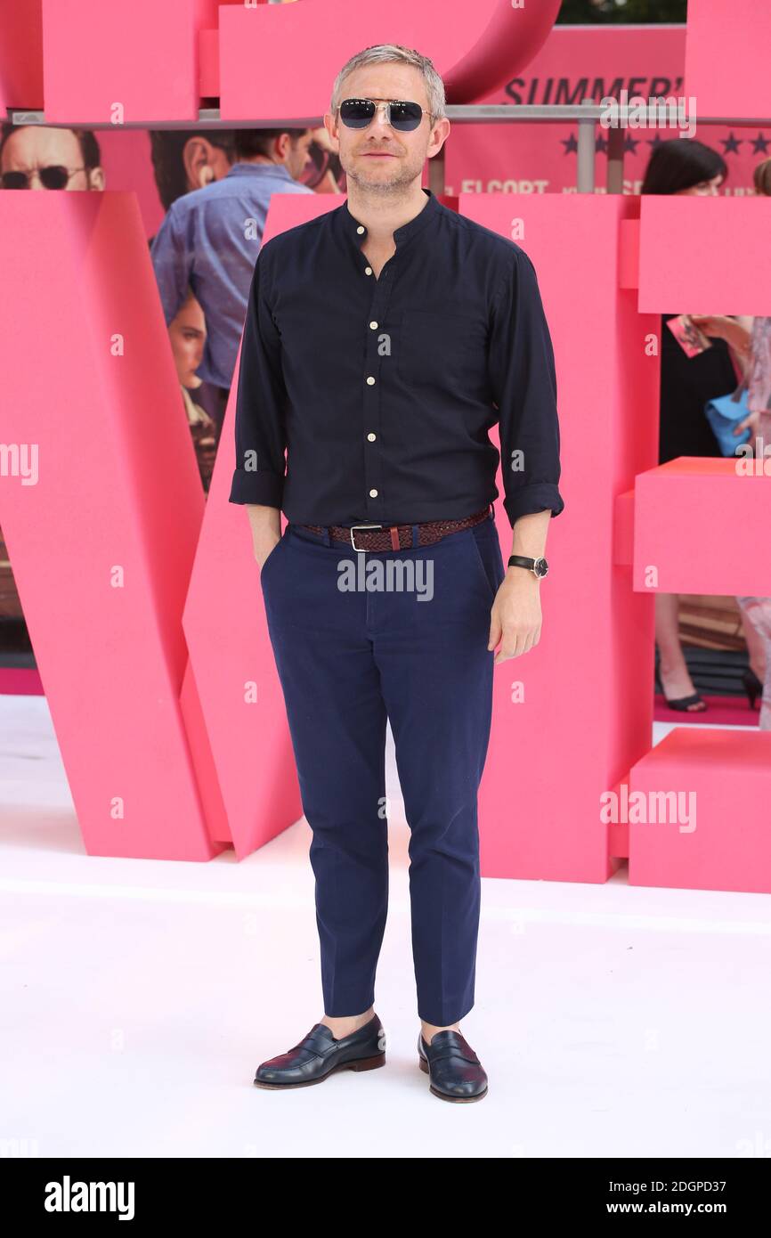 Martin Freeman attending the Baby Driver premiere held at Cineworld in ...