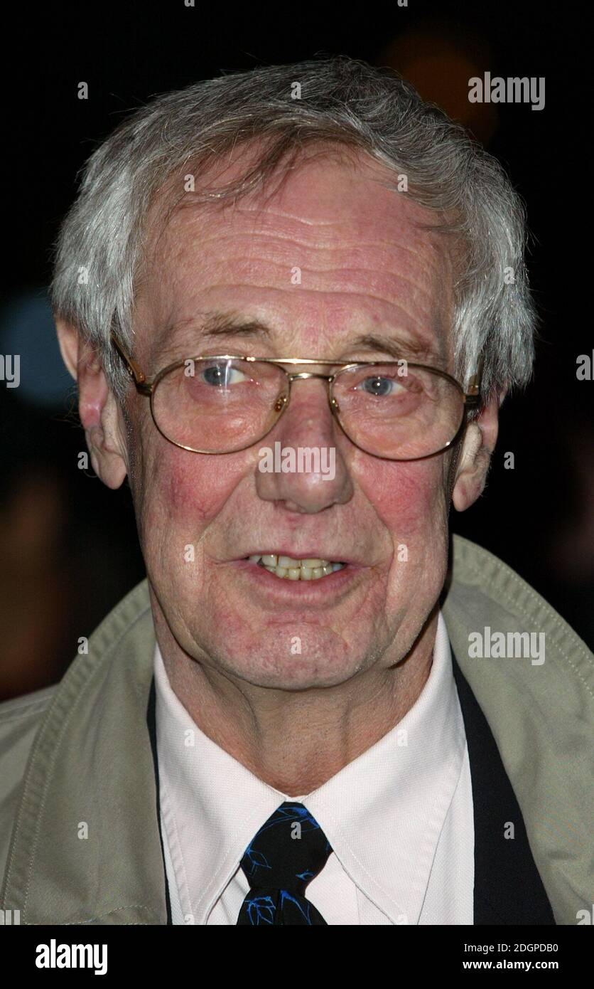 Barry Norman arrives at The Saatchi Gallery's New Blood First ...