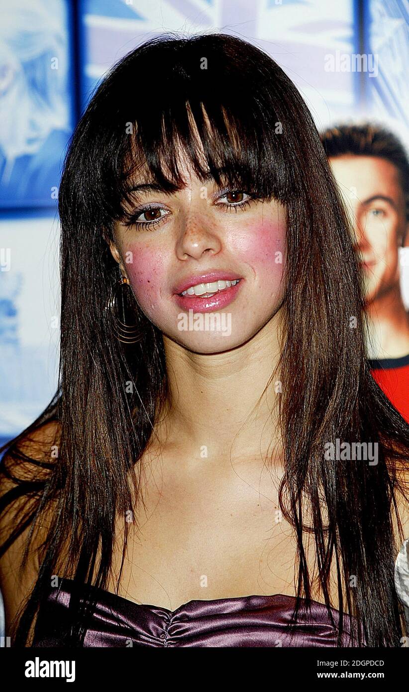 Formerly of SClub7, Tina Barrett attending the premiere of Agent Cody ...