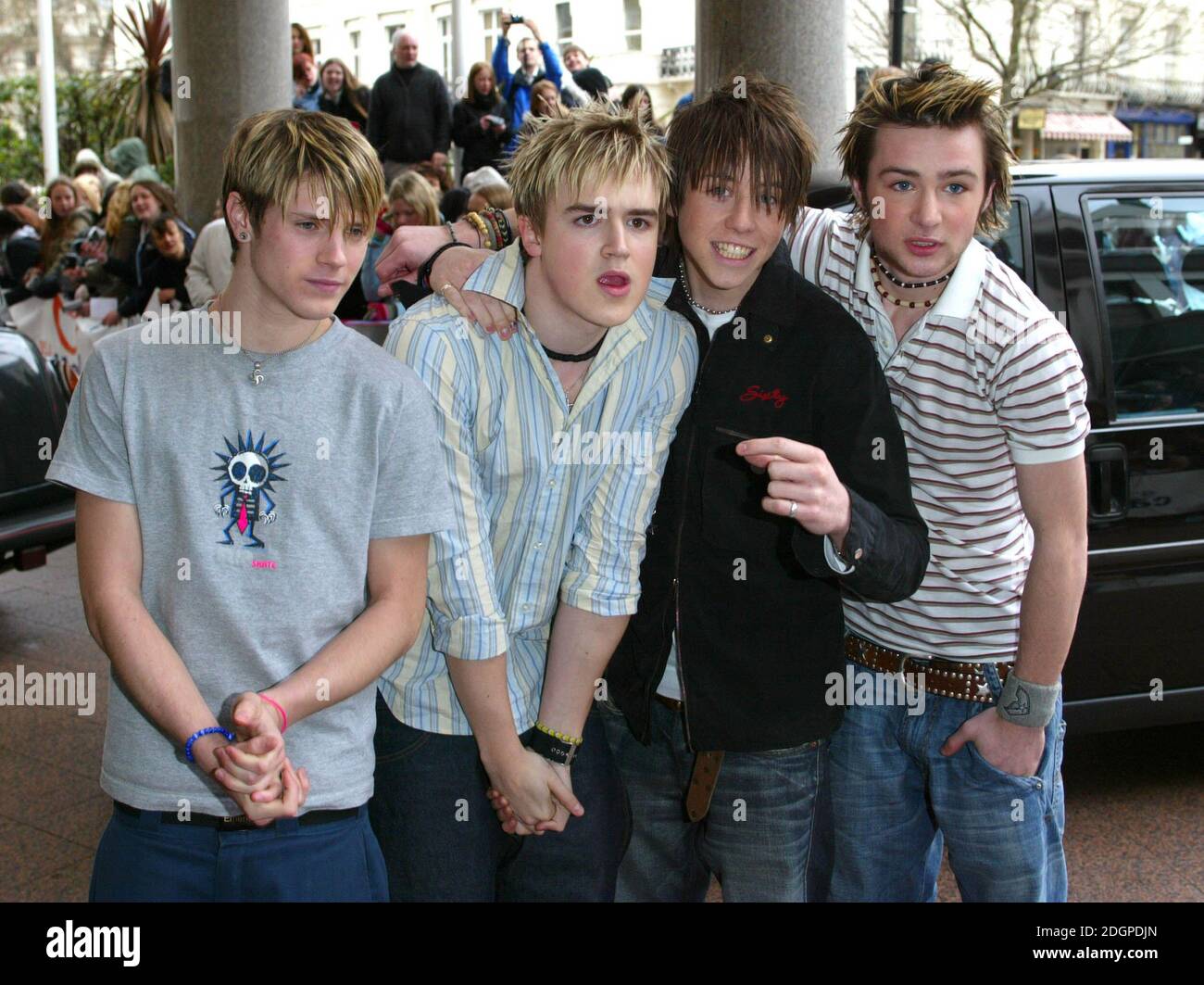 McFly at the Capital FM Awards at the Royal Lancaster Hotel in London ...