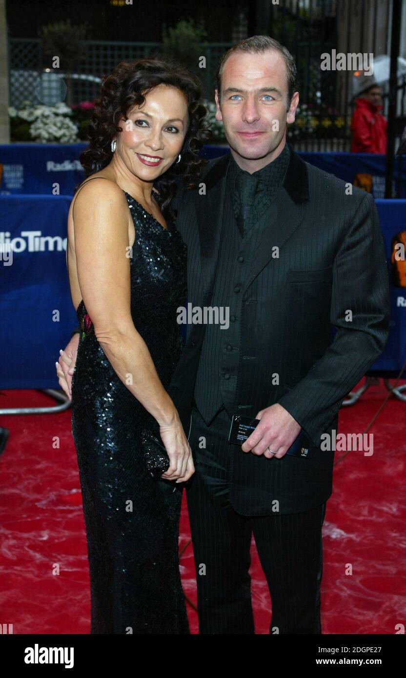 Robson Green and Wife Vanya Seager at The BAFTA TV Awards, Grovesnor House Hotel, London. Â©Doug ...