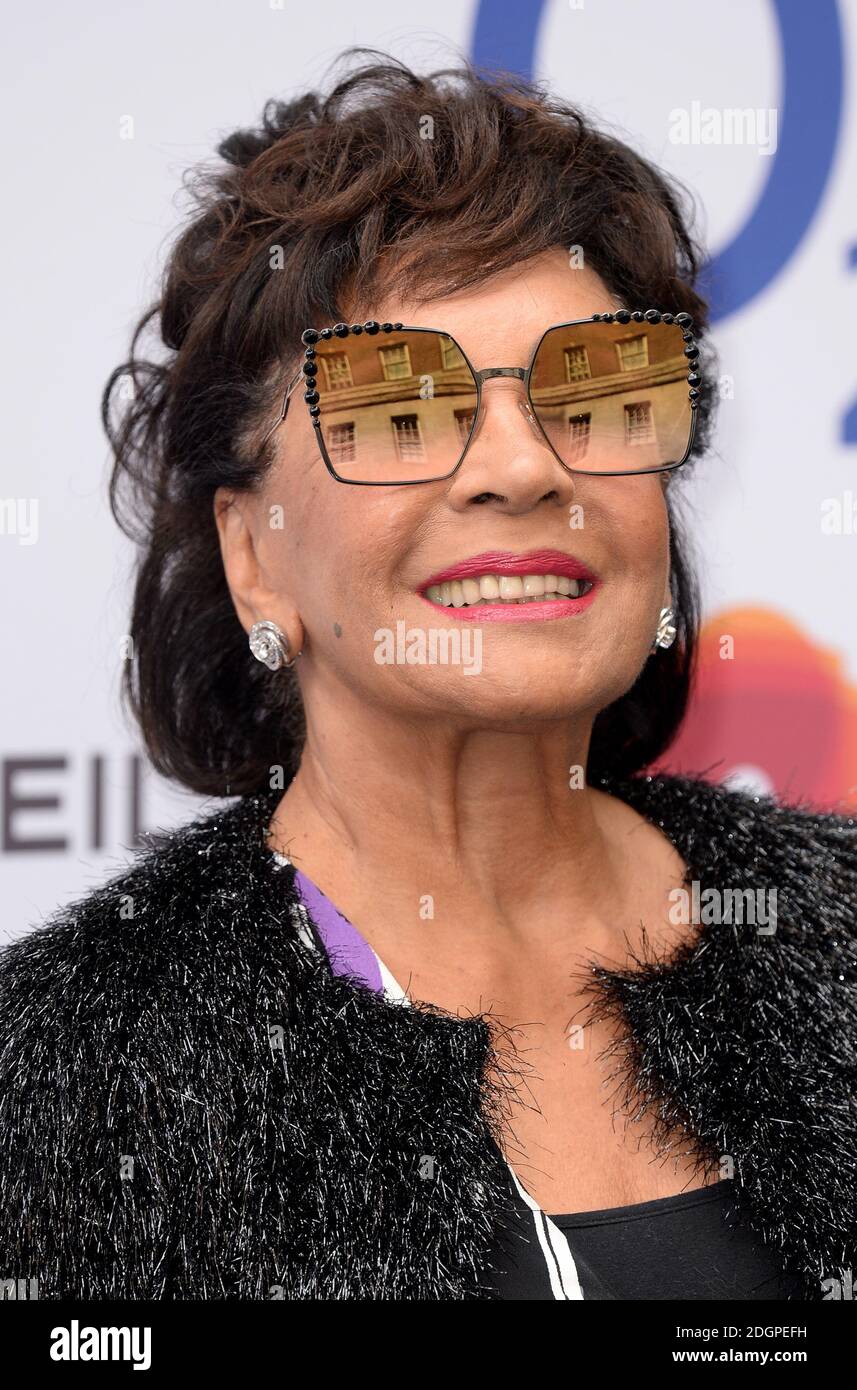 Dame Shirley Bassey arriving for the Nordoff Robbins O2 Silver Clef ...