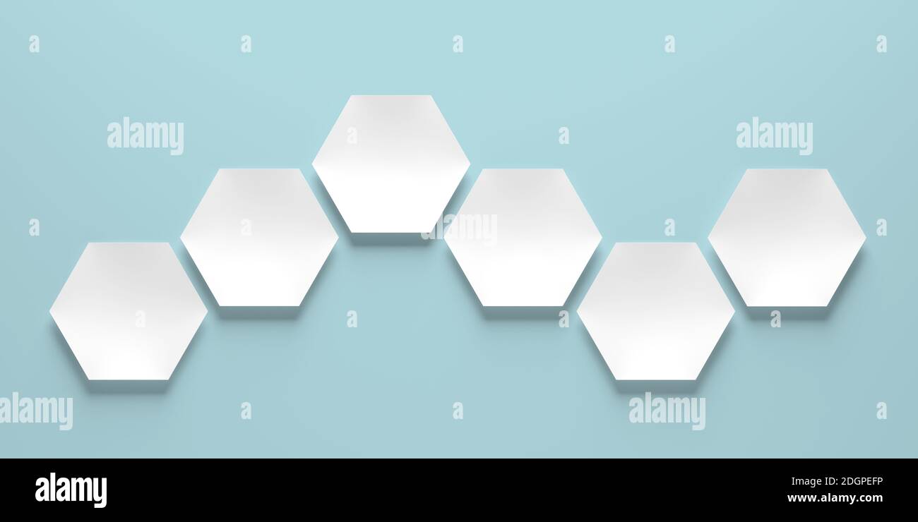 Hexagonal pattern with technical structure - Illustration Stock Photo ...