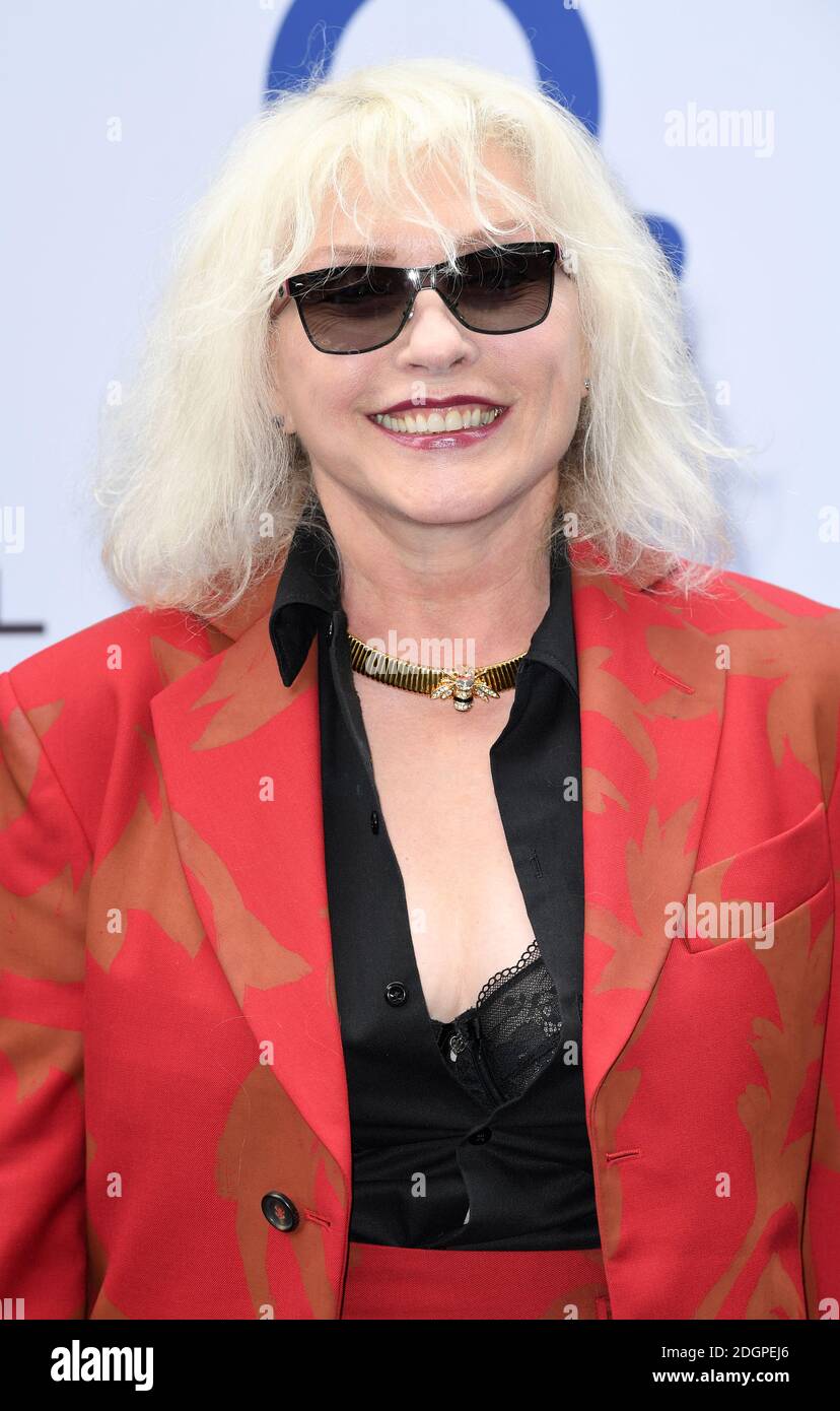 Debbie Harry from Blondie arriving for the Nordoff Robbins O2 Silver Clef Awards held at the ...