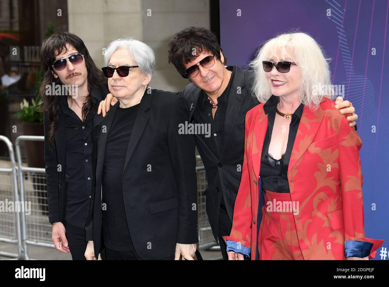 Left to right, Matt Katz-Bohen, Chris Stein, Clem Burke and Debbie ...