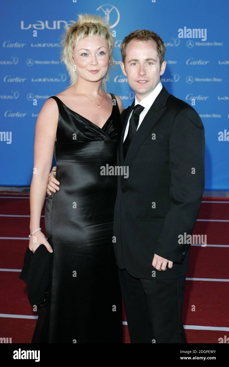 Billy Boyd and his girlfriend at the Laureus Sports Awards 2004, Lisbon ...
