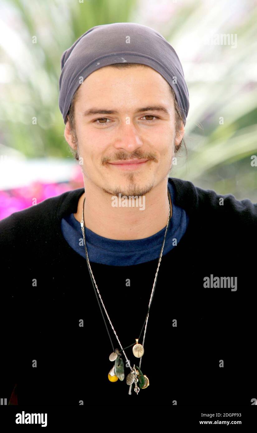 Orlando Bloom at a photocall to promote Troy at The Cannes Film ...