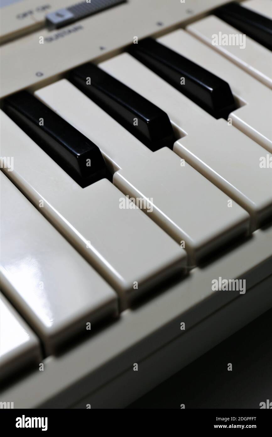 piano keys close up Stock Photo - Alamy