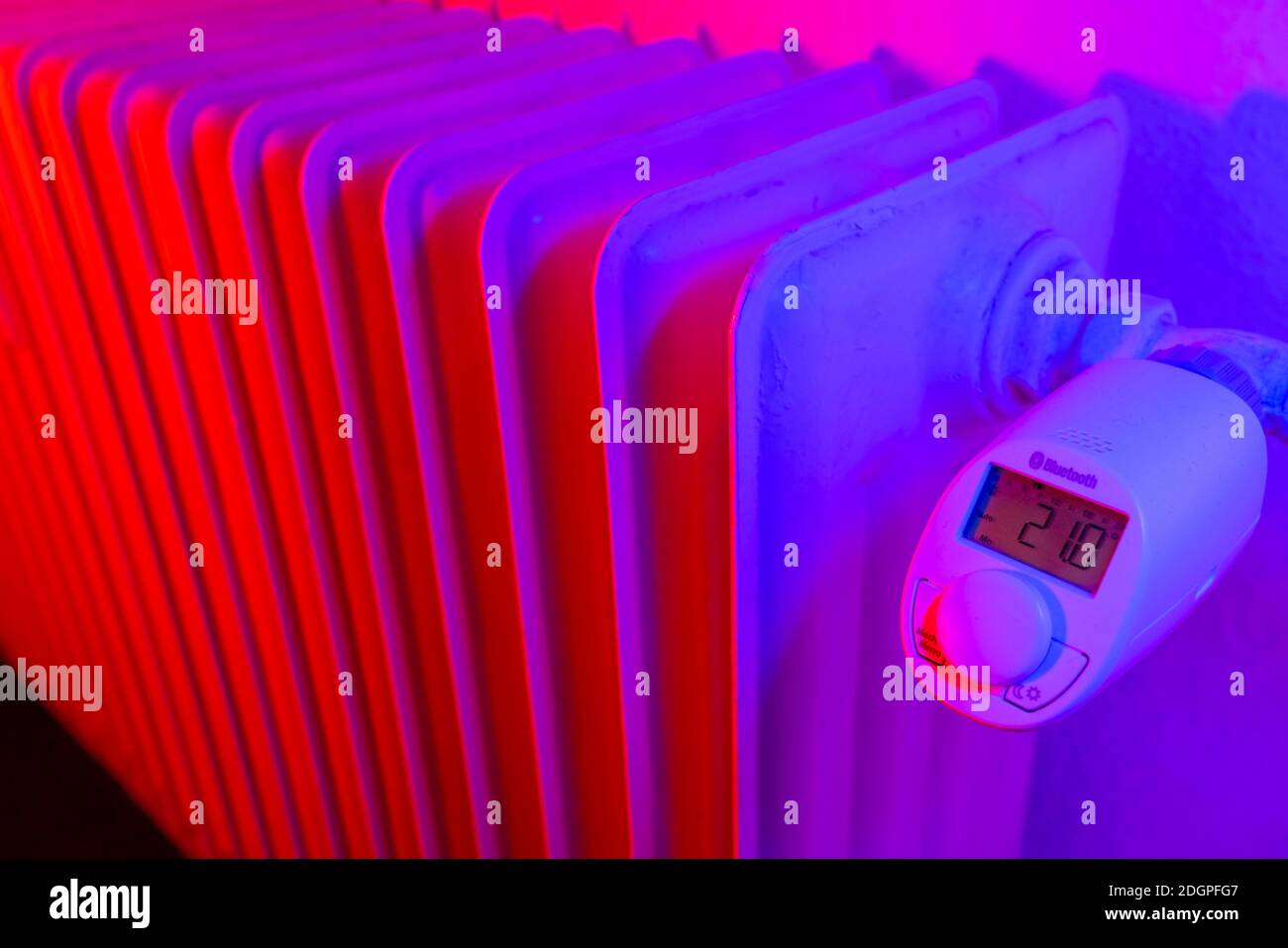 Smart Home application, control of heating, room temperature via ...