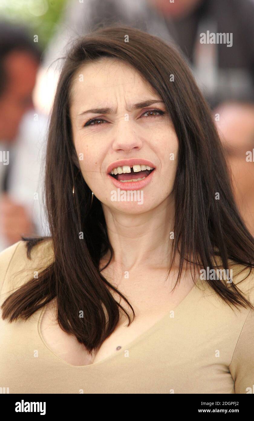 Beatrice Dalle at the photocall for Clean, part of the Cannes Film ...