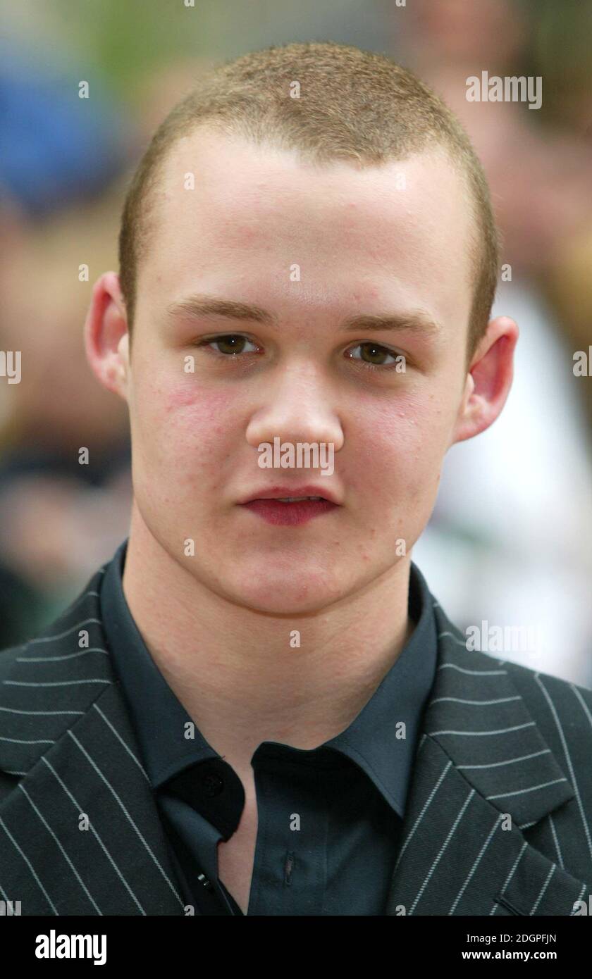 Joshua Herdmann arriving at the premiere of Harry Potter and the ...