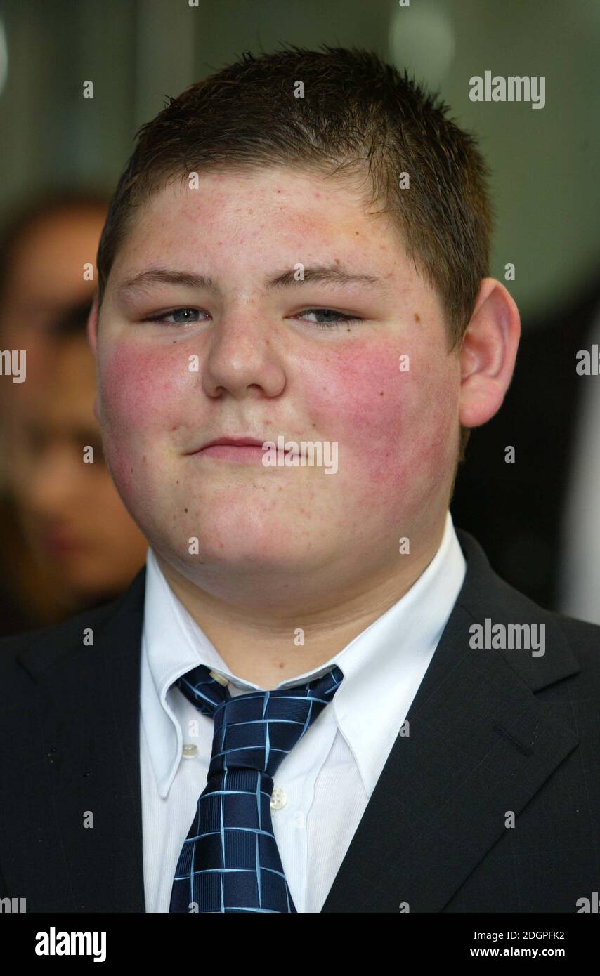 Jamie Waylett arriving at the premiere of Harry Potter and the Prisoner ...