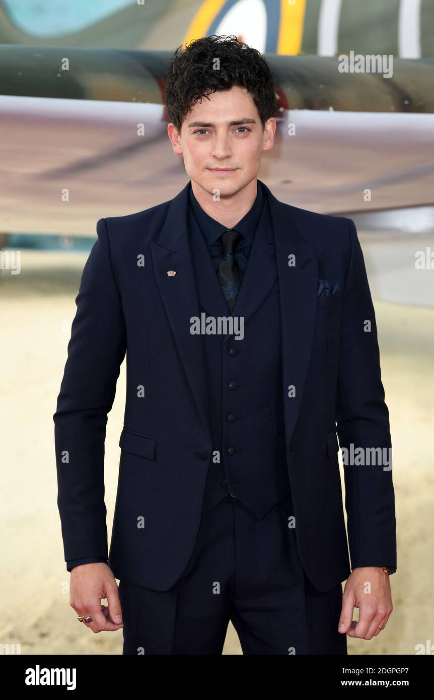 Aneurin Barnard attending the world premiere of Dunkirk, held at the Odeon cinema in Leicester ...