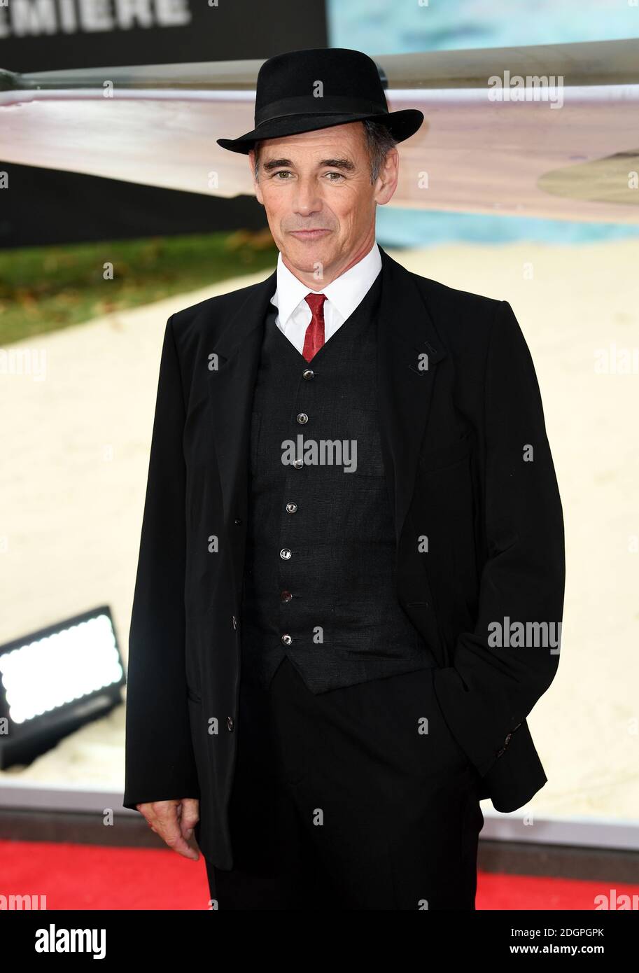 Sir Mark Rylance attending the world premiere of Dunkirk, held at the ...
