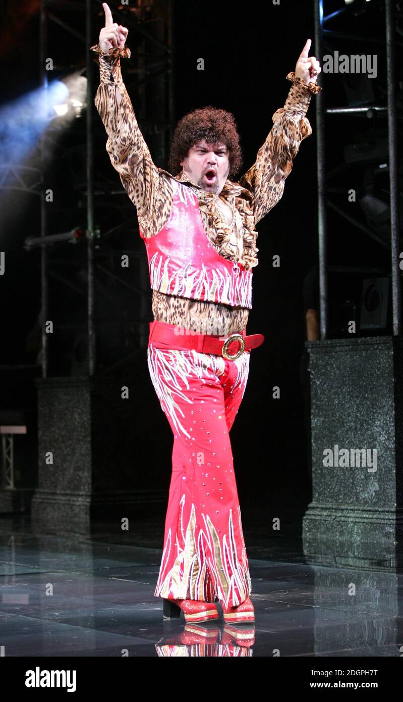 Shaun Williamson launches the West End musical Saturday Night Fever, at ...