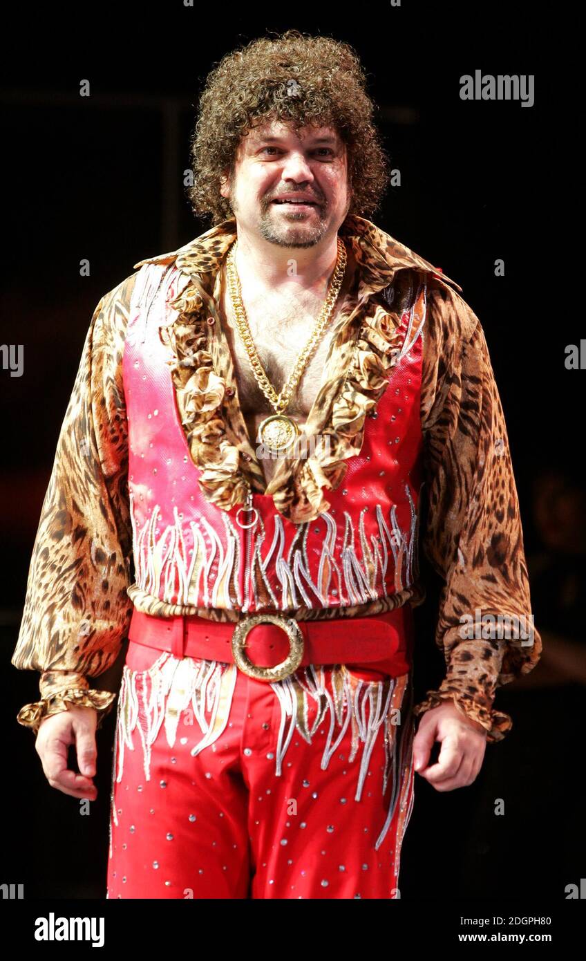 Shaun Williamson launches the West End musical Saturday Night Fever, at ...