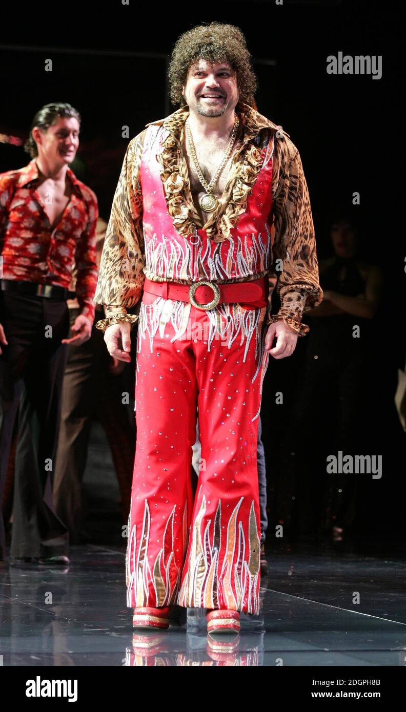 Shaun Williamson launches the West End musical Saturday Night Fever, at ...