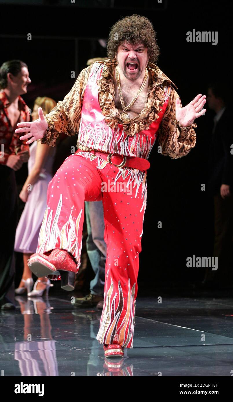 Shaun Williamson launches the West End musical Saturday Night Fever, at ...