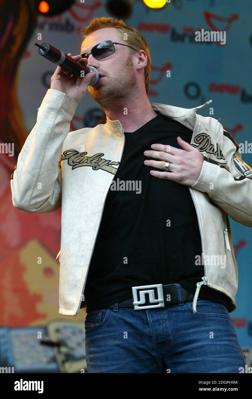 Ronan Keating at the BRMB Party in the Park, Cannon Hill Park ...