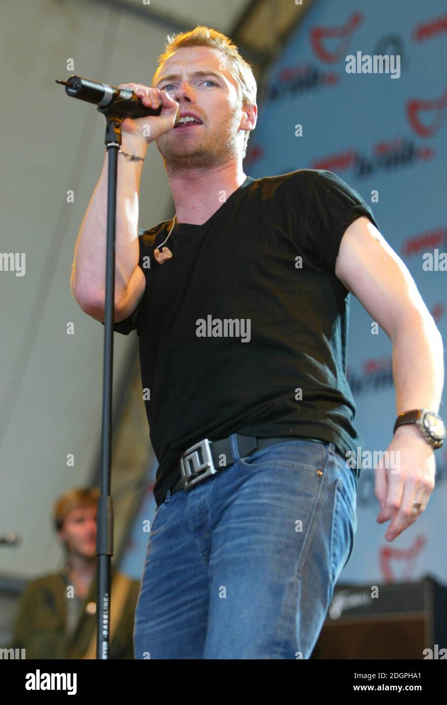 Ronan Keating at the BRMB Party in the Park, Cannon Hill Park ...