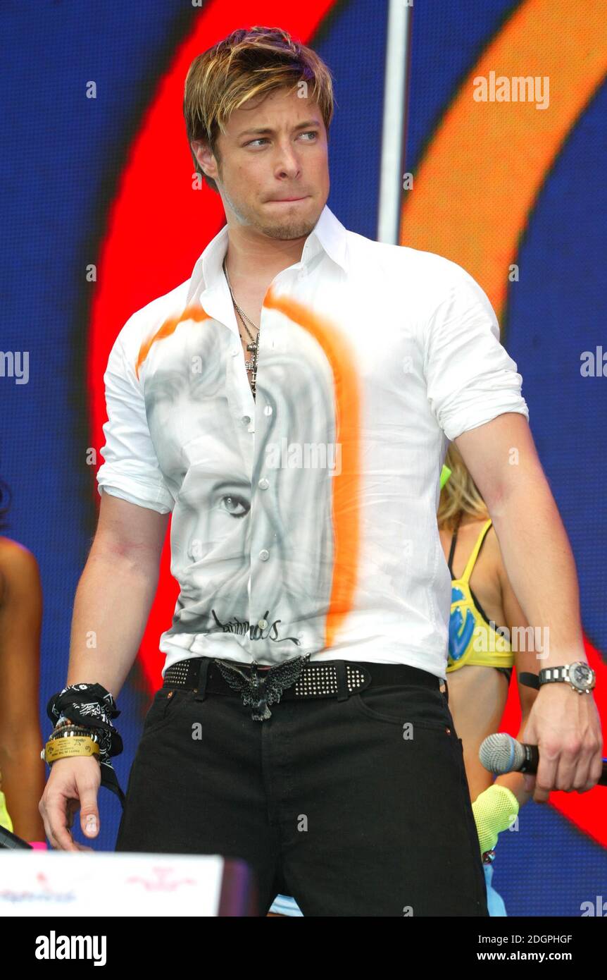 Duncan James from Blue performing at the Princes Trust Party In The ...