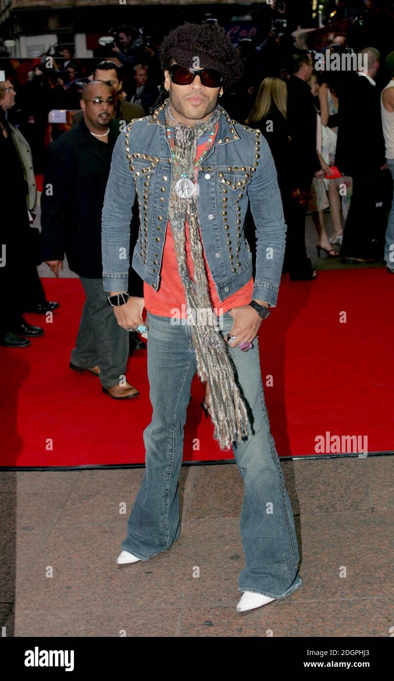 Lenny Kravitz attending the UK Gala Premiere of Spiderman 2 in ...
