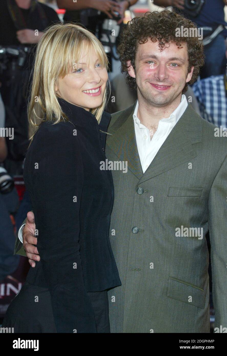Michael Sheen and companion attending the European premiere of King ...