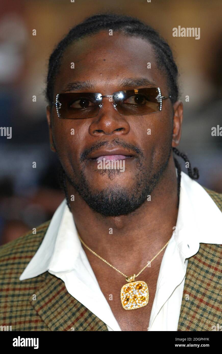 Audley Harrison at the UK Premiere of I Robot, Leicester Square, London ...