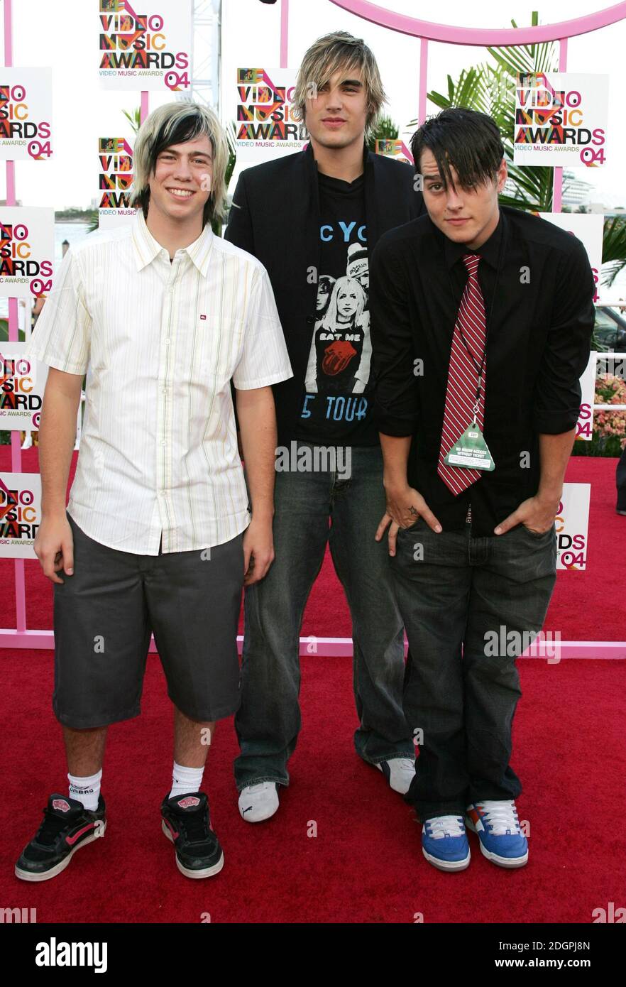 Busted at the MTV Video Music Awards, American Airlines Arena, Miami ...