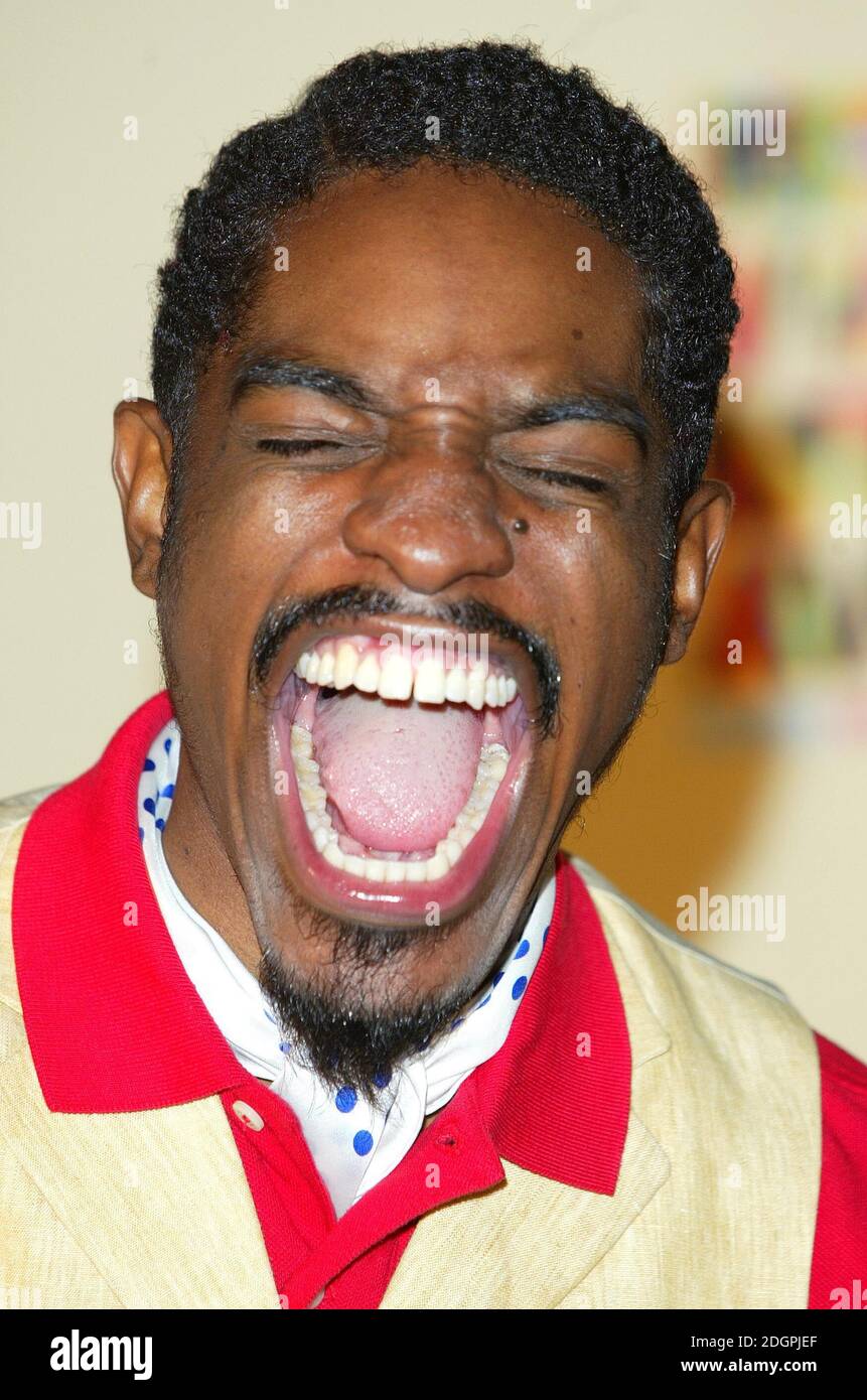 Andre 3000 from Outkast at the MTV Video Music Awards, American ...